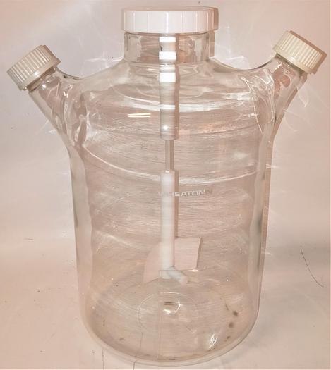 Used Wheaton CelStir 356889 Double Sidearm Spinner Flask - 6000mL for Sale at Chemistry RG Consul...