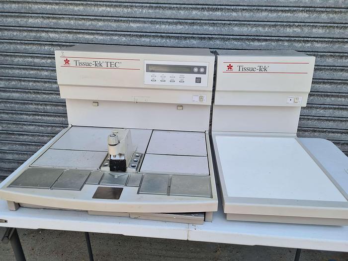 Used Sakura Tissue Tek Tec 5 Embedding Centre With Cryo Console Co