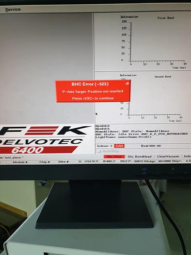 Used 2003 F&K Delvotec 6400 for Sale at Tara Semiconductor Tec...