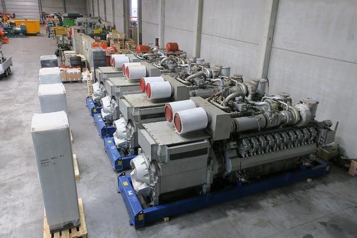 Used 2010 MTU 20V4000 - 1946 KWe for Sale in Waregem, Belgium