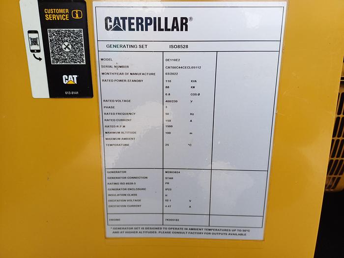 Used CAT DE110E2 for Sale in Urlingford, Ireland