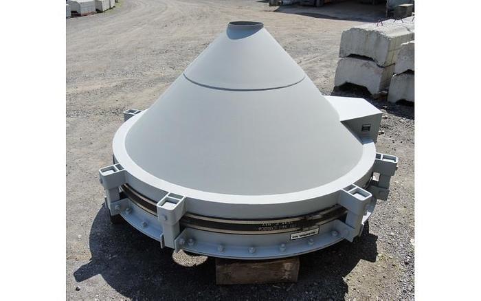 Used USED VIBRATING CONE/BIN ACTIVATOR, 8' DIAMETER, CARBON STEEL for ...