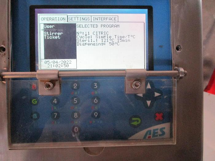 D'occasion 2007 AES Laboratoire / BIOMERIEUX MASTERCLAVE 60 à vendre à ...