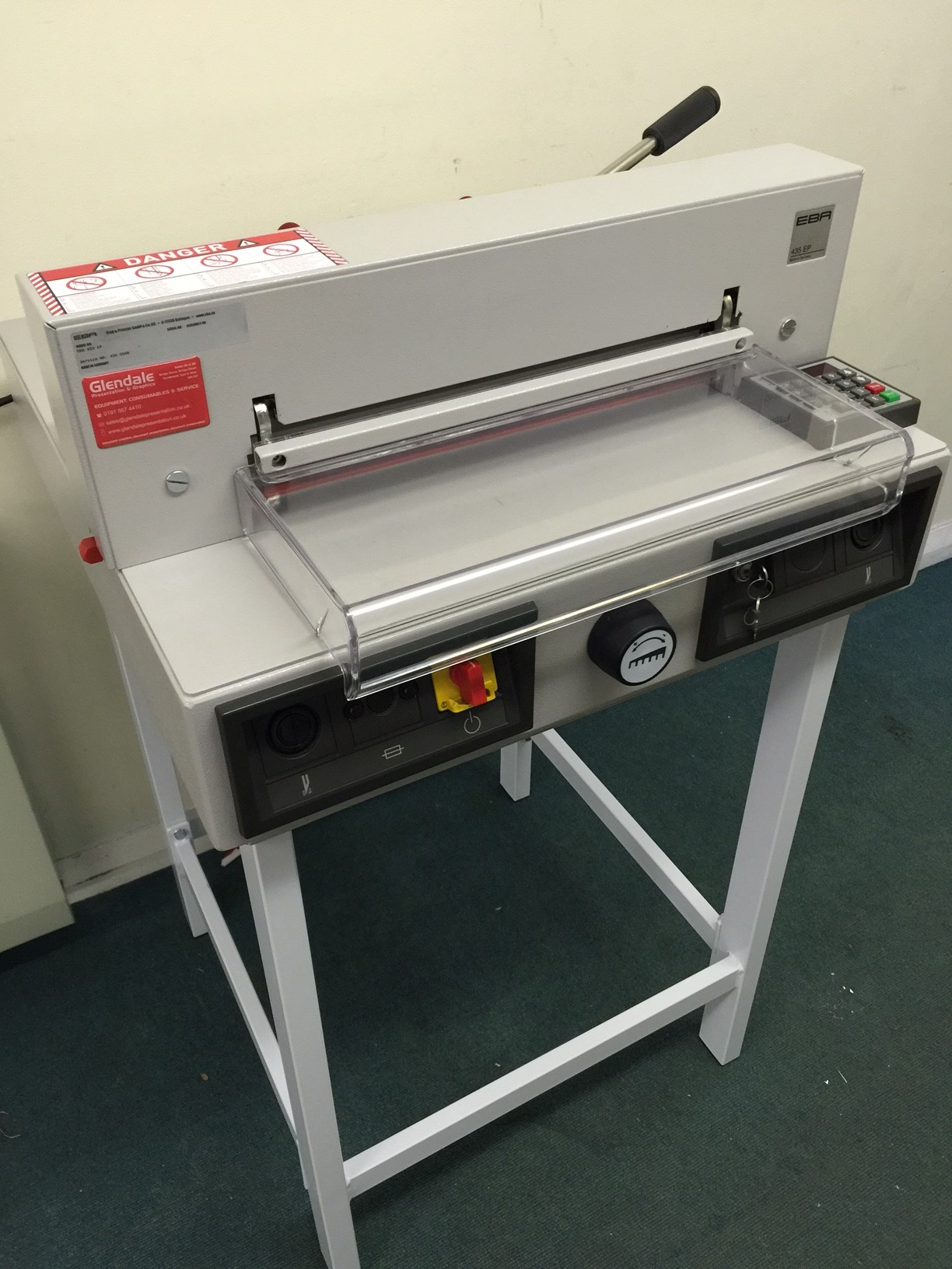 Refurbished EBA 435EP Electric Guillotine with Programmable Control ...