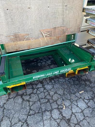 Used 6800 Lb Capacity Sheet Glass Storage Rack For Sale In Michigan