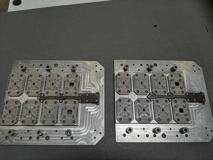 Used Delta Design DE8000 3.5x3.5 QFN 12 site handler change Kit for...