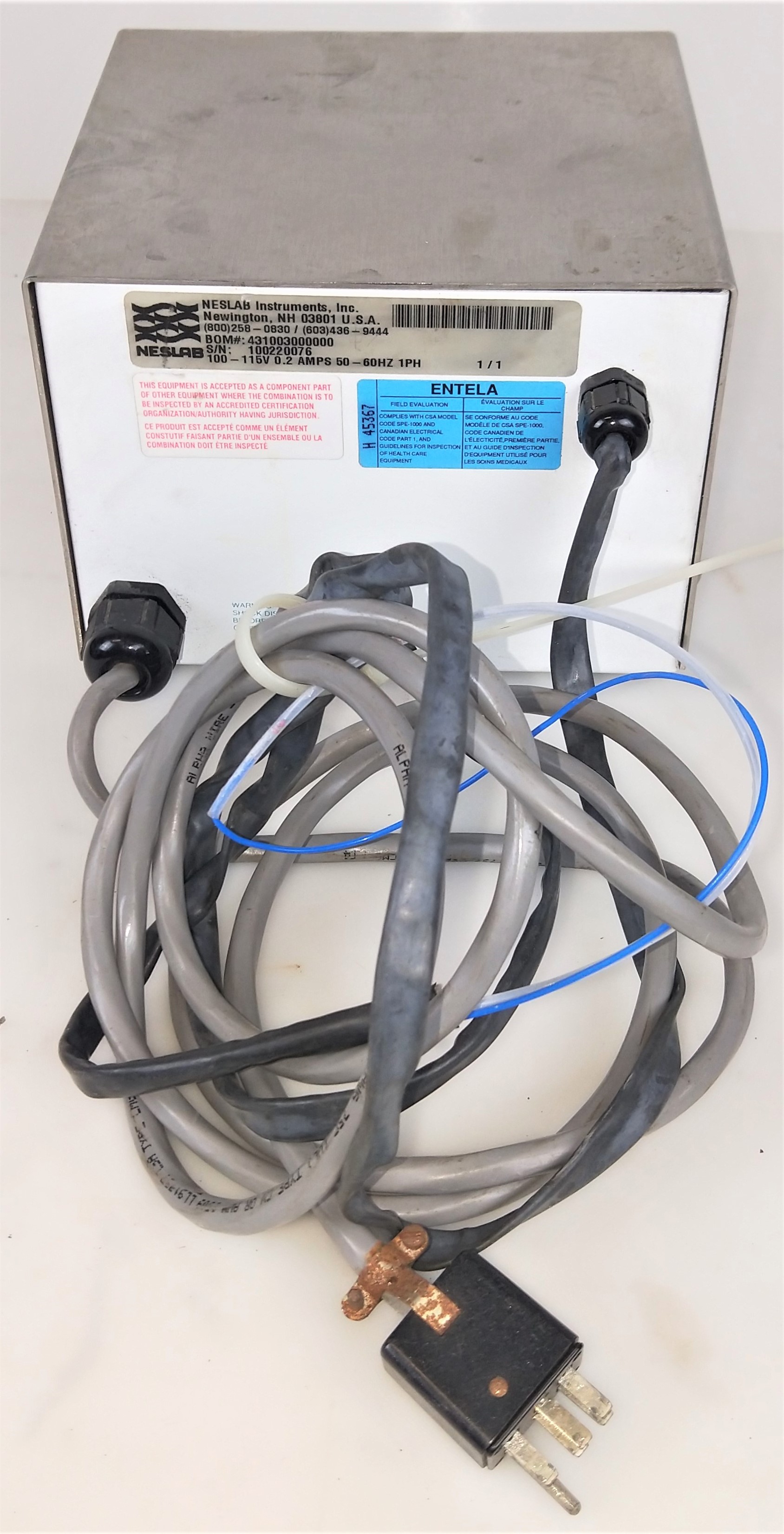 用于Chiller的冷冻机使用Neslab Cryotrol温度控制器在化学RG顾问Inc - bob手机版app下载,BOB体育官方APPios下载