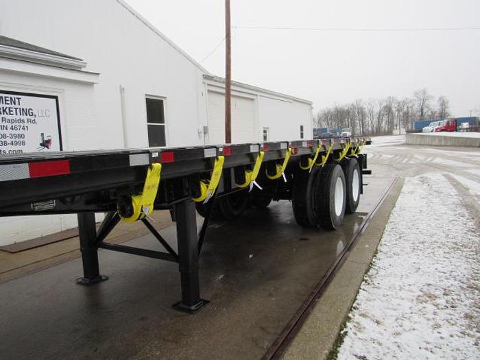 Used 2020 Wade Services 32' X 96" Aluminum Combo Flatbed M...