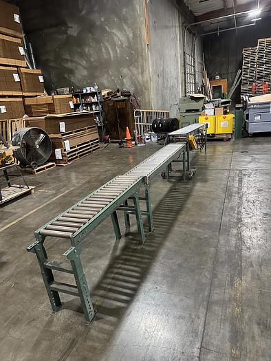 Used Hytrol Roller Conveyor Line for Sale at Capital Equipment ...