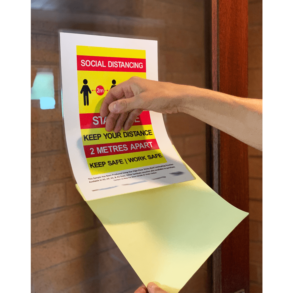 New A3 Sticky Back Laminating Pouches 150 Micron Pk 100 For Sale At New A3 Sticky Back Laminating Pouches 150 Micron Pk 100 For Sale At