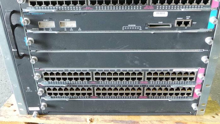 Used Cisco WS-C4510R-E Cisco CATALYST, WS-C4510R-E / 10 Slot Ports ...