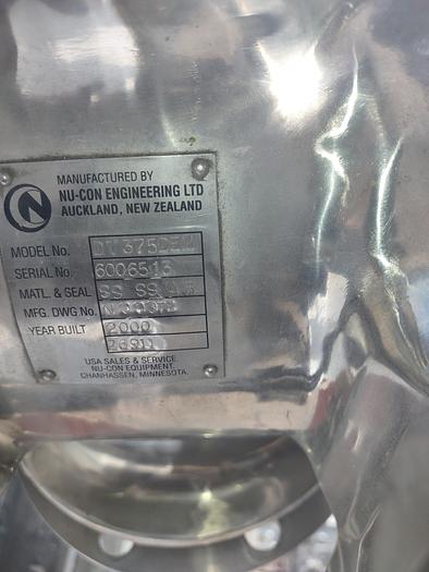 Refurbished NUCON 6" STAINLESS ROTARY AIR-LOCK for Sale at Dai...