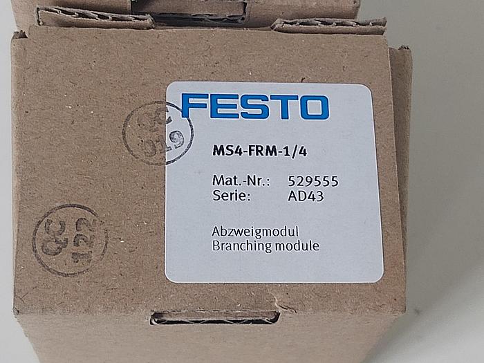 New Branch Module Ms4 Frm 1 4 529555 Festo New For Sale At Ipv