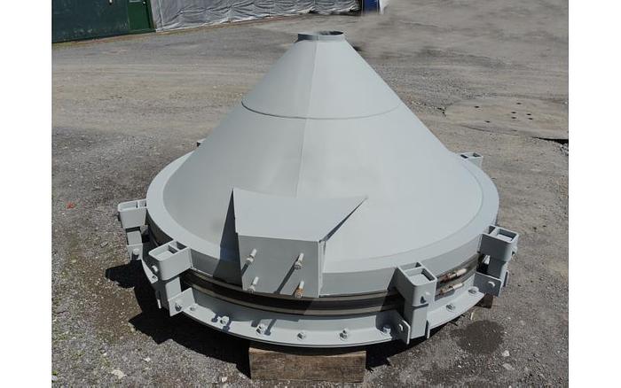 Used USED VIBRATING CONE/BIN ACTIVATOR, 8' DIAMETER, CARBON STEEL for ...