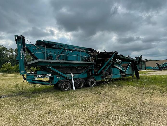 Used Sold 2006 POWERSCREEN CHEIFTAIN 2100 at Grinder Crusher Screen