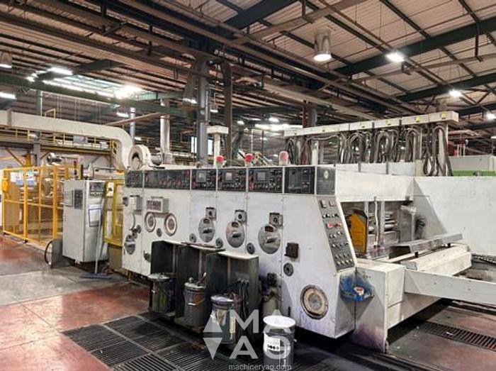 Used 2007 Lian Tiee AFG-500 Casemaker 3 printing units for Sale at ...