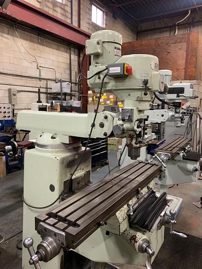 Used 10" X 50", FIRST, LC-185VS, VERTICAL MILLING MACHINE...