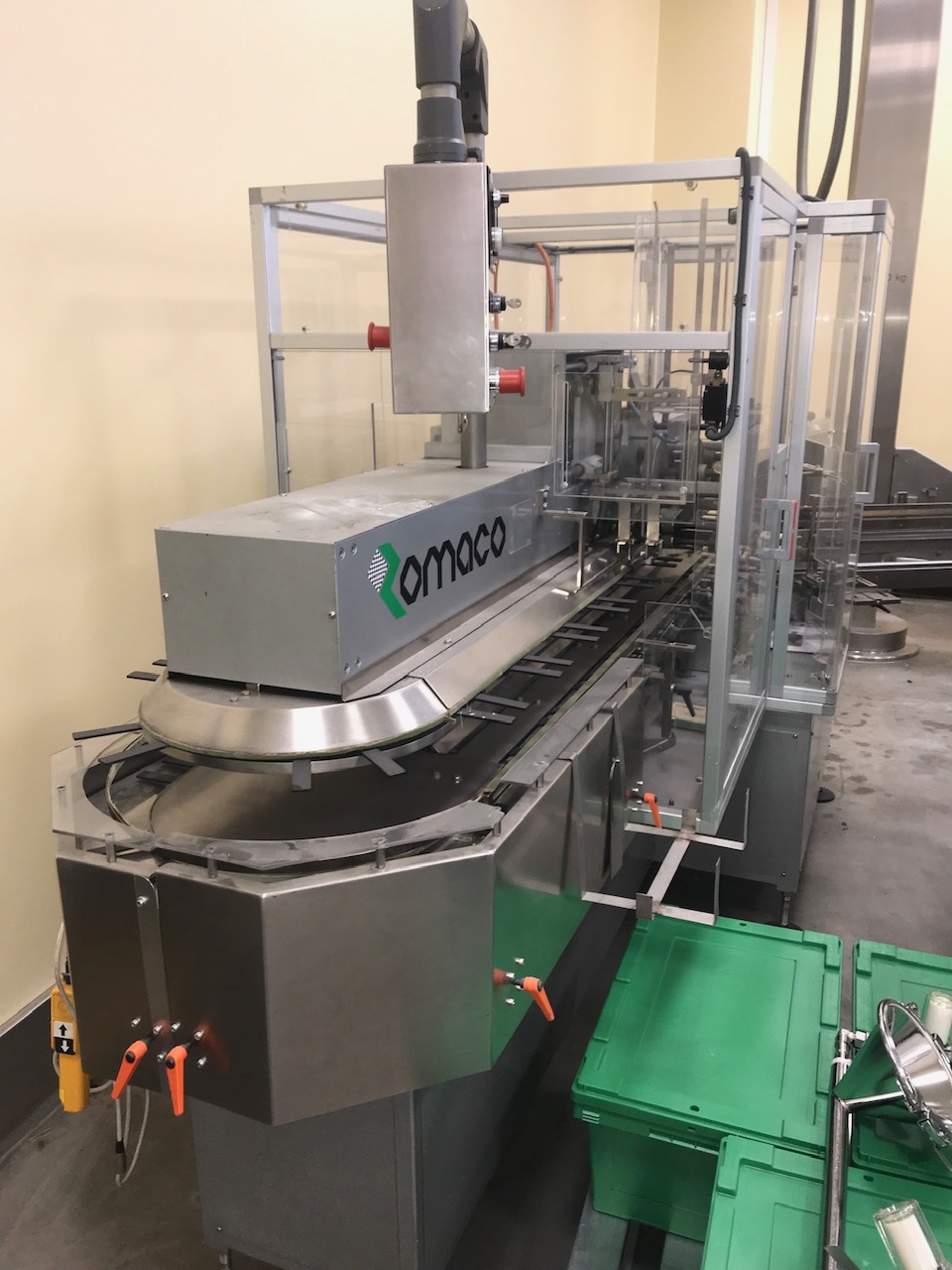 Used Sold ROMACO PROMATIC – Cartoning Machine – BIPAK S at MLTC-Europe