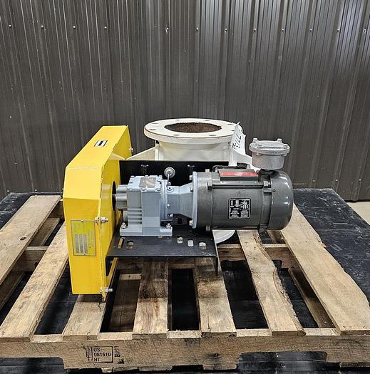 Used USED DUST COLLECTOR, PULSE AIR, CARBON STEEL WITH ROTARY AIRLOCK ...