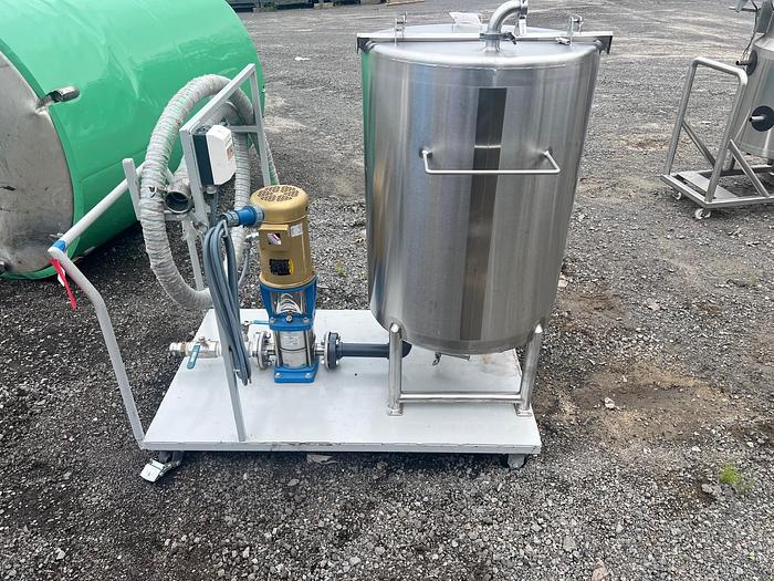 Used USED 100 GALLON PORTABLE CLEAN IN PLACE ''CIP'' SYSTEM for Sale at ...
