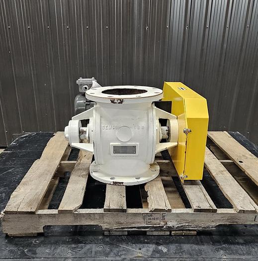 Used USED DUST COLLECTOR, PULSE AIR, CARBON STEEL WITH ROTARY AIRLOCK ...