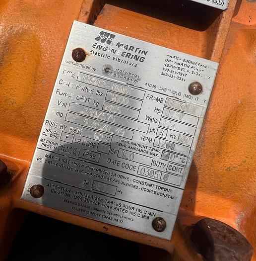 Used Used Sweco Vibrating Screen, 24'' for Sale at Carter-Wilson ...