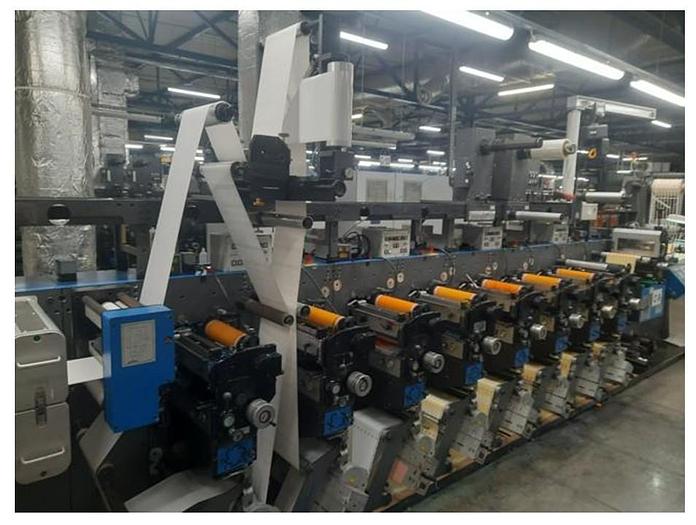 Used 2009 Gallus EM280 Flexo Label Press for Sale at Polygraphica E...