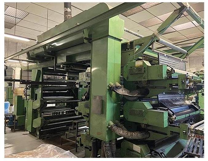 Used 1991 Uteco Gold 608RR Flexo Stack Press for Sale at Polygraphi...