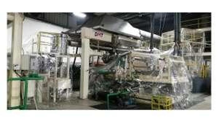 Used 2002 DMT BOPP Line for Sale at Polygraphica Equipment Ltd