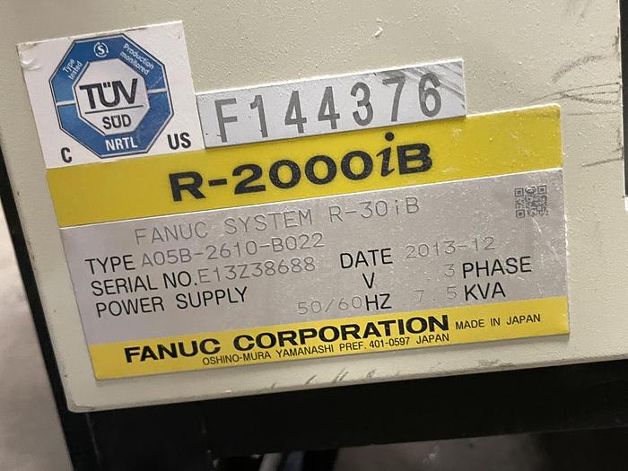 FANUC FANUC R-2000iB/165F 6 AXES ROBOT WITH R-30iB CONTROL