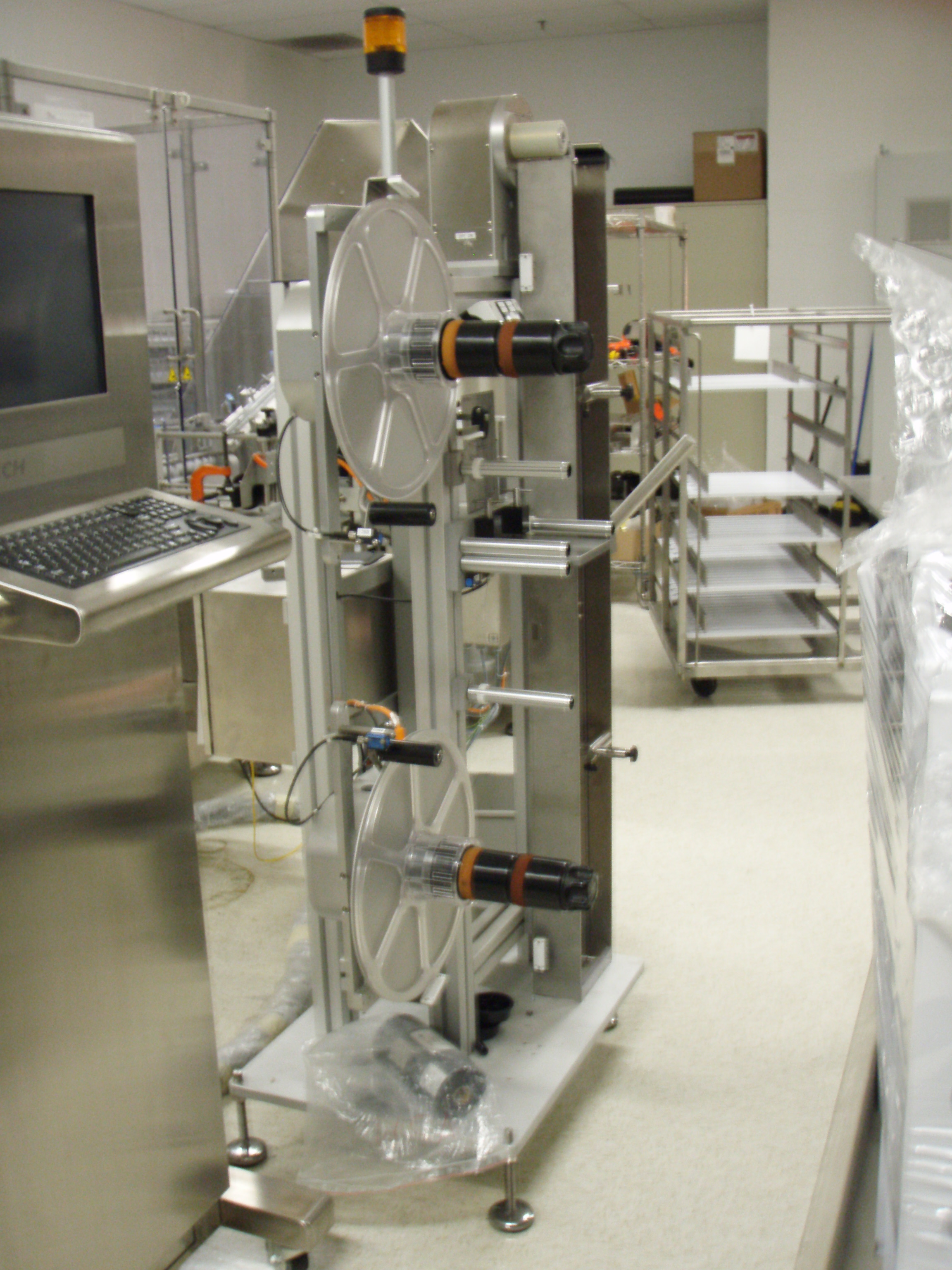 Used OPTIMA - Liquid Filling Line - SV125 + EK321 + MEDISEAL CP3 for ...