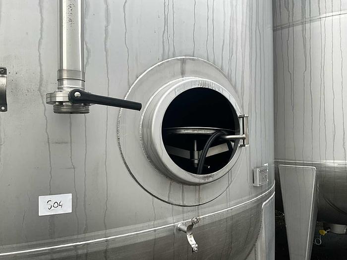 Used 2004 RIEGER s/s vertical storage tank 83.500 L for sale for Sa...