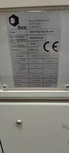Used 2016 Besi 8800 Chameo advanced Flip Chip Bonder for Sale at Ta...