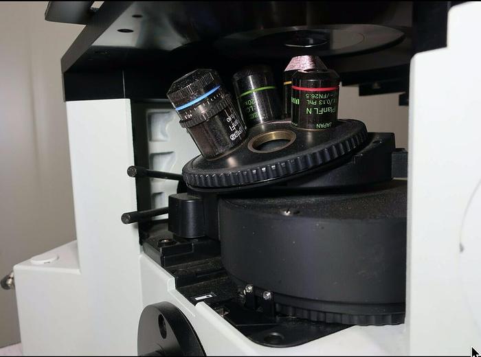 Used Olympus IX70 Inverted contrast Fluorescence Microscope for S...