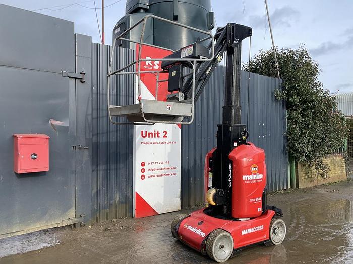 Used Manitou 100 VJR 10m Vertical Mast Lift for Sale in Luton, Unit...