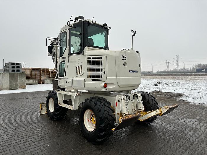 Used Komatsu PW118 MR-8 Excavator for Sale in Poland