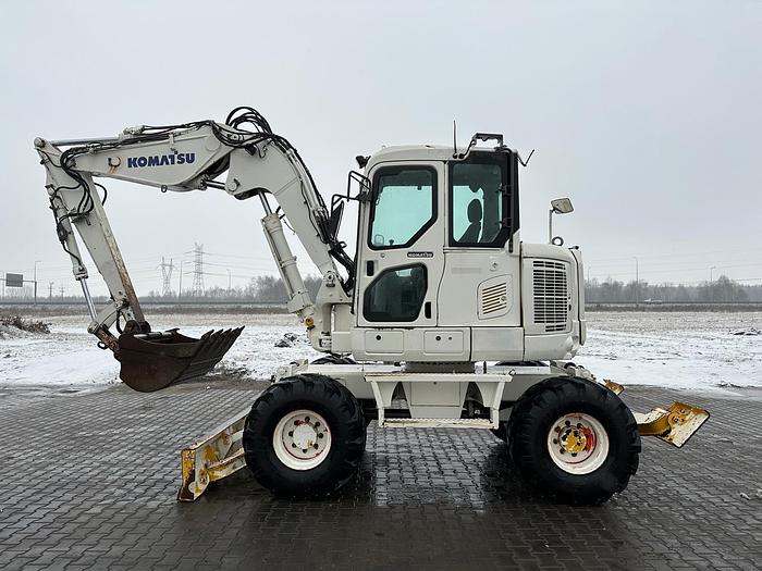Used Komatsu PW118 MR-8 Excavator for Sale in Poland