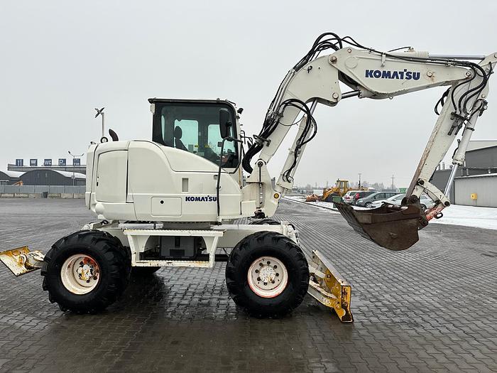 Used Komatsu PW118 MR-8 Excavator for Sale in Poland