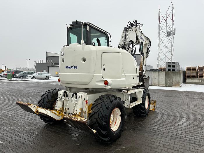 Used Komatsu PW118 MR-8 Excavator for Sale in Poland