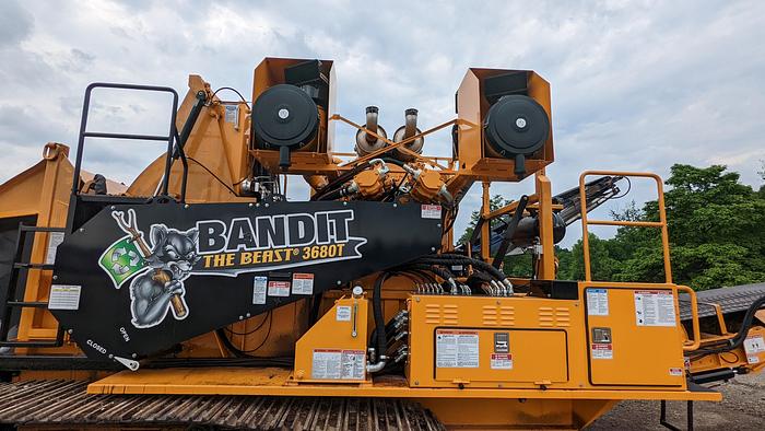 Used 2021 BANDIT BEAST 3680T - HORIZONTAL GRINDER for Sale at Grinder ...