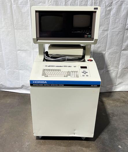 Used Horiba PD 2000 Reticle / Mask Particle Detection System for Sa...