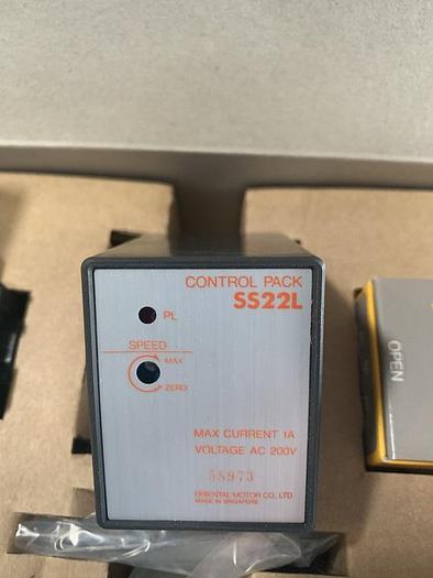 Used oriental motor motor control pack ss22l for Sale at Tara Semic...