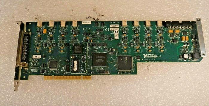 Used National Instruments Pci 6133 Multifunctional Io Daq Simultaneous Analog Input For Sale In