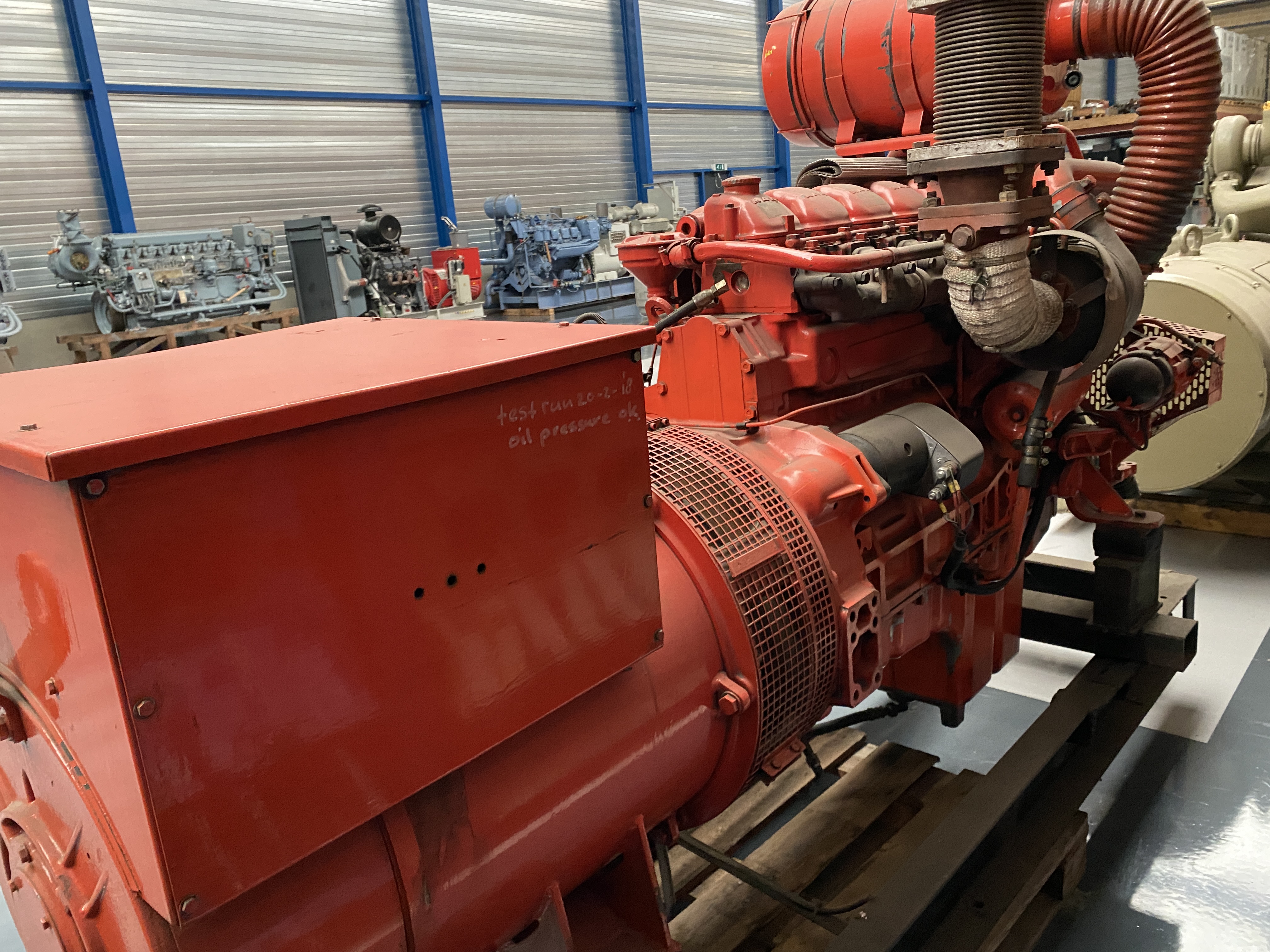 Used MAN D2866TE / LEROY SOMER 200 KVA for Sale at VIMO Trading Co....