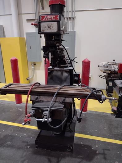 Used MSC Vertical Mill 9x42 #4175 for Sale in Casa Grande, Arizona