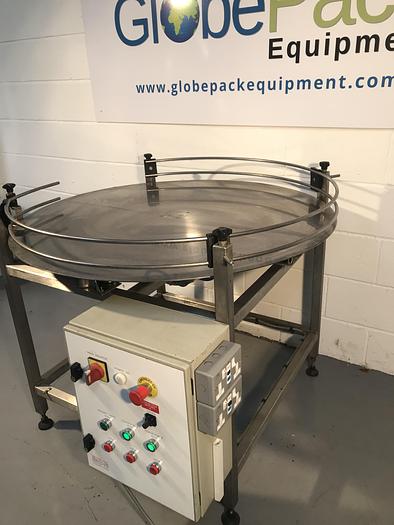 Used Sold Rotary Collation Table at GlobePack Equipment