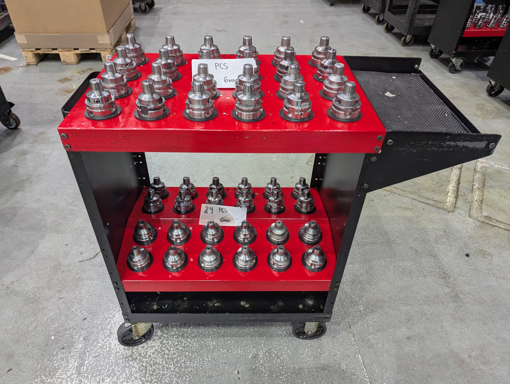 Used 1,000's of Schunk & Guhring HSK-A63 hydraulic chuck toolholders ...