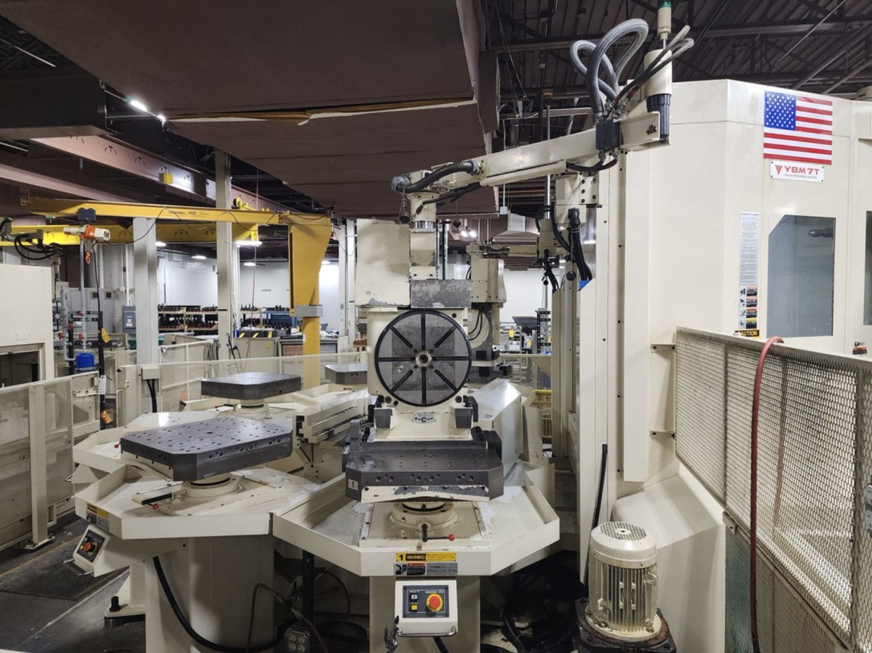 Used 2008 Yasda YBM7T 5-Axis Horizontal Maching Center for Sale in Dallas, Texas
