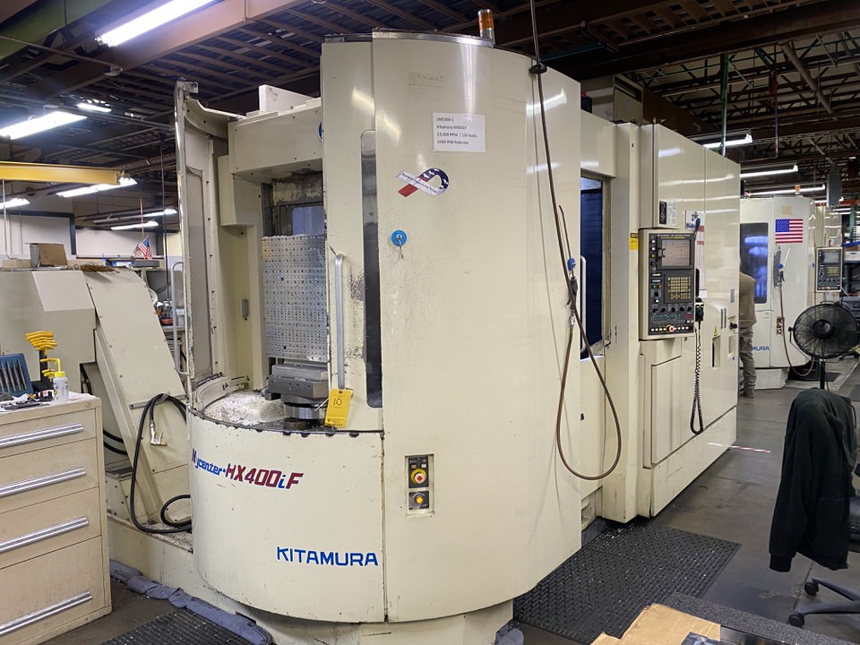 Used 2003 Kitamura MyCenter HX 400iF 5 Axis HMC for Sale in Dallas, Texas