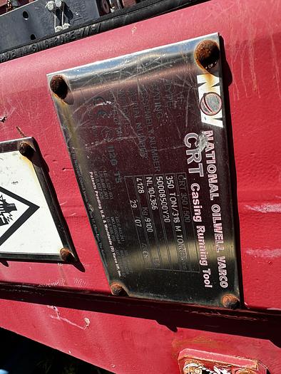 Used NOV CRT 350 Casing Running Tool for Sale in Houston, Texas
